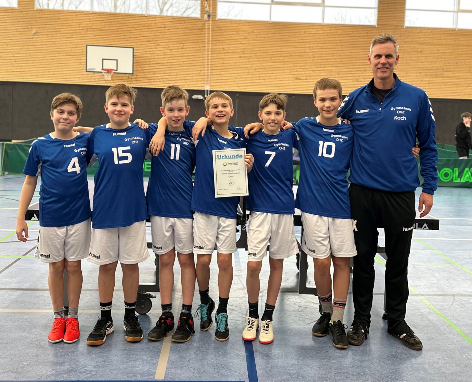 Jugend trainiert für Olympia – Tischtennis – Gymnasium Osterholz-Scharmbeck